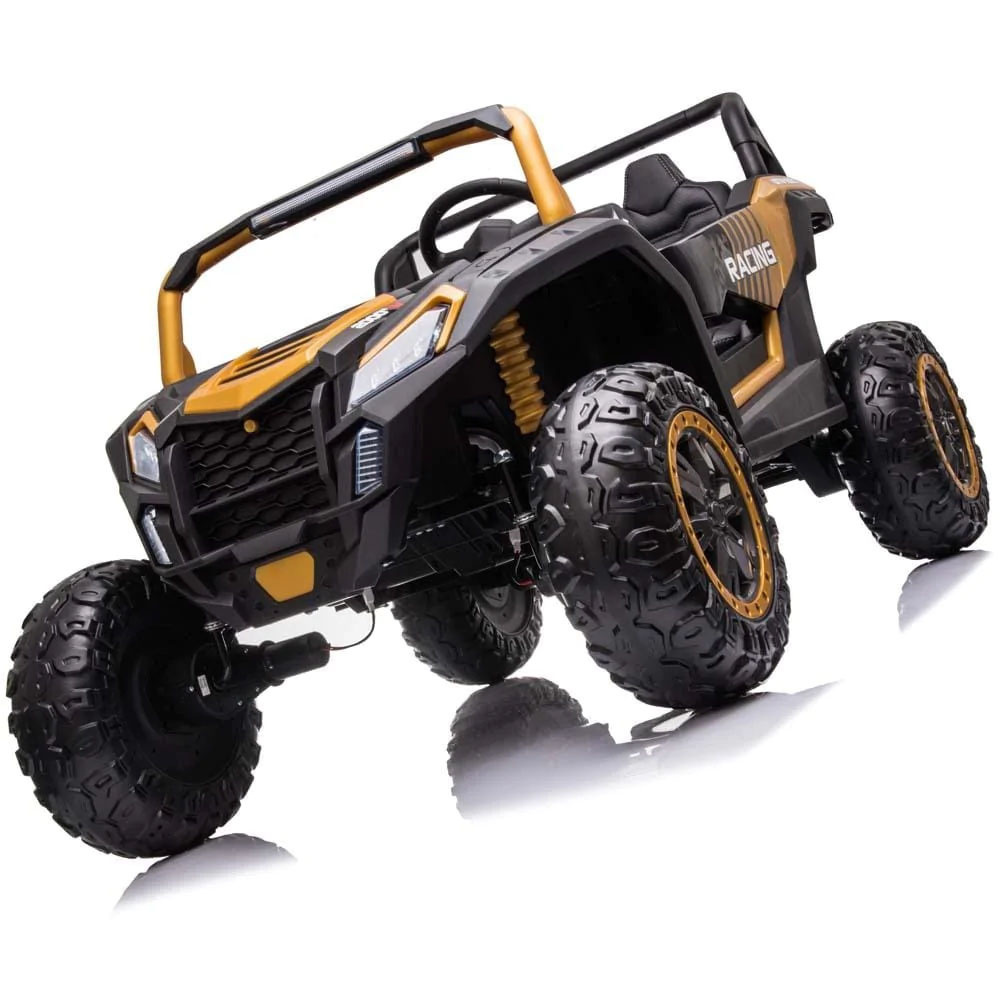 Autko na akumulator MEGA Buggy ATV Racing 4x4 ZLOTY 24V 16Ah